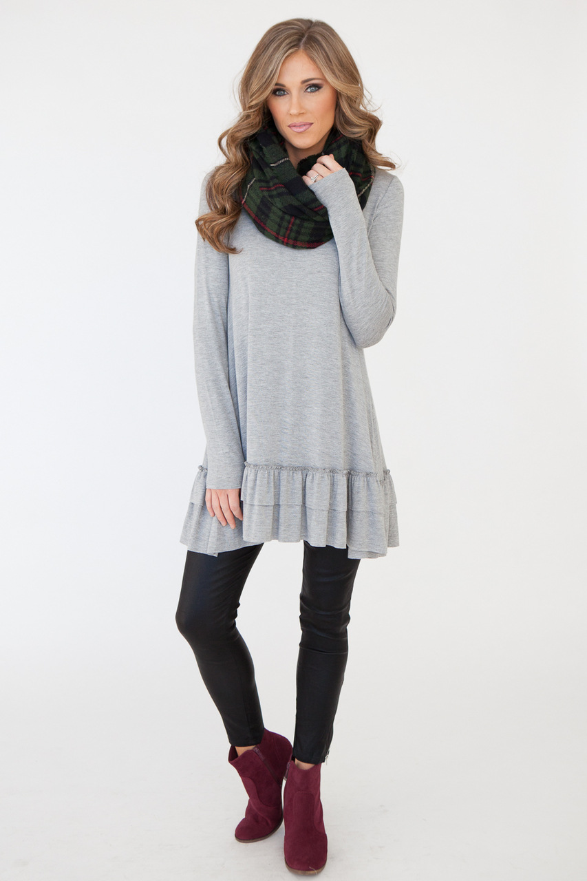 Pressure Plait Long Sleeve Blouse on Luulla